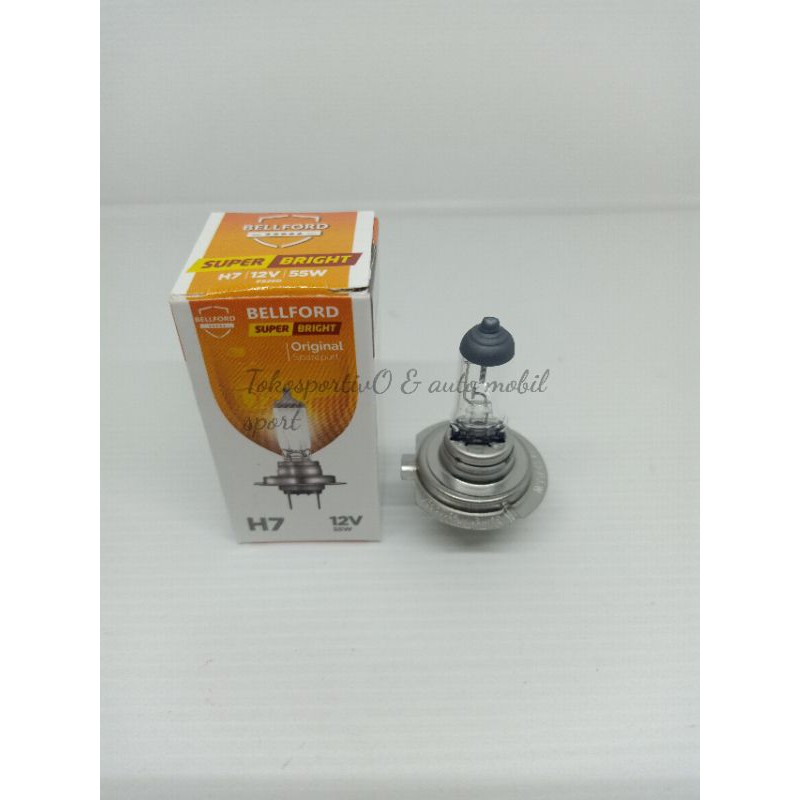 Jual Lampu bohlamp H7 12v 55w halogen Made in Jerman Lampu h7 mobil ...