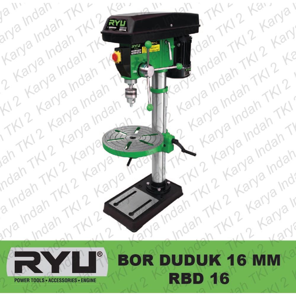 Jual Bor Duduk RYU TEKIRO 16mm Bench Drill 16mm RBD16 RBD 16 | Shopee ...
