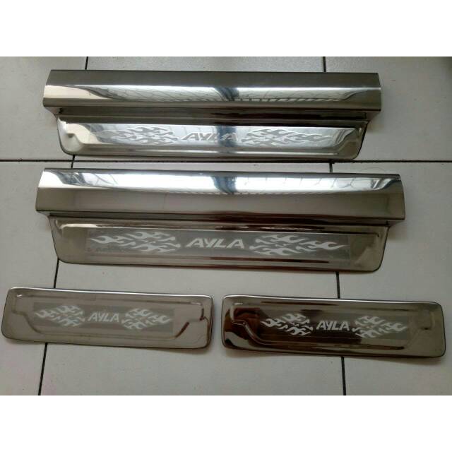 Jual Ayla Side Sill Plate Sillplate Samping Ayla Stainless (DD ...