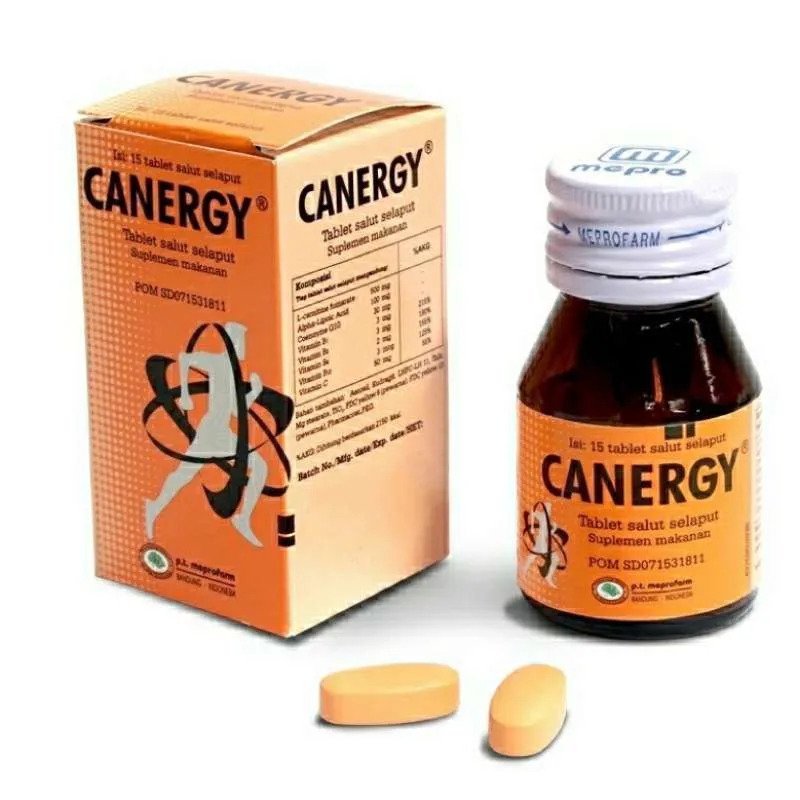 Jual CANERGY SUPLEMEN METABOLISME LEMAK UNTUK PEMBENTUKAN ENERGI 15 ...