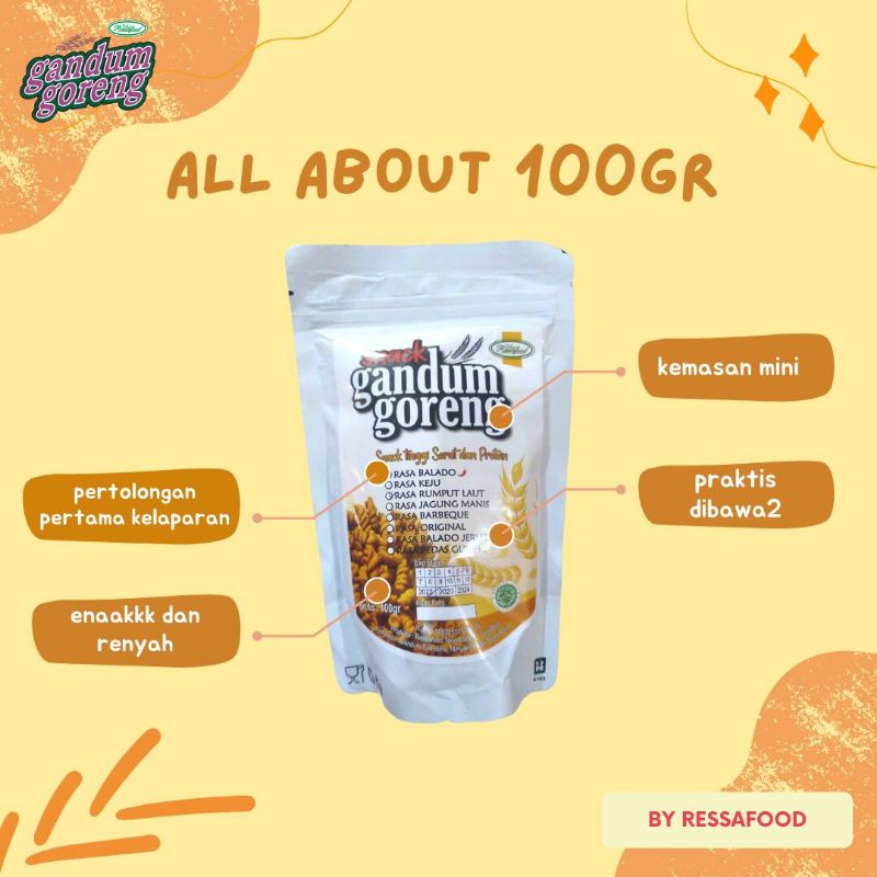Jual Cemilan Gandum "Gandum Goreng" | Shopee Indonesia