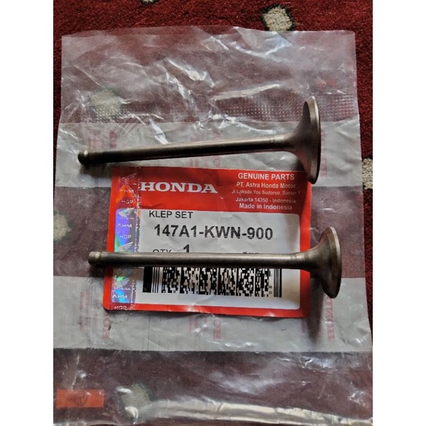 Jual KZR KWN Klep Set Klepset Payung Intake Exhaust In Ex Honda Motor Vario 125 FI F1 | Shopee ...