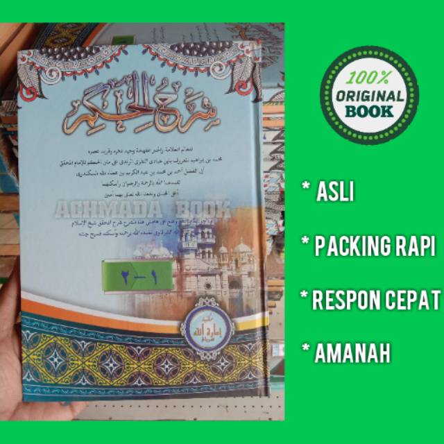 Jual Kitab Kuning Syarah Al Hikam Syekh Ibnu Athaillah As Sakandari ...