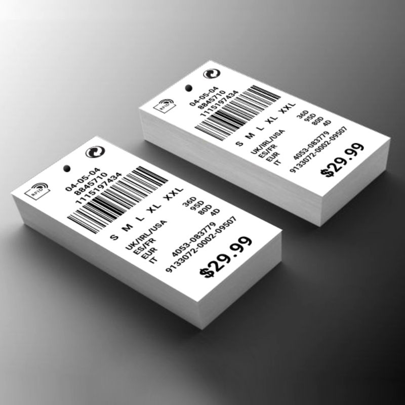 Jual Hang tag Label baju murah bonus tali hangtag hantag handtag han ...