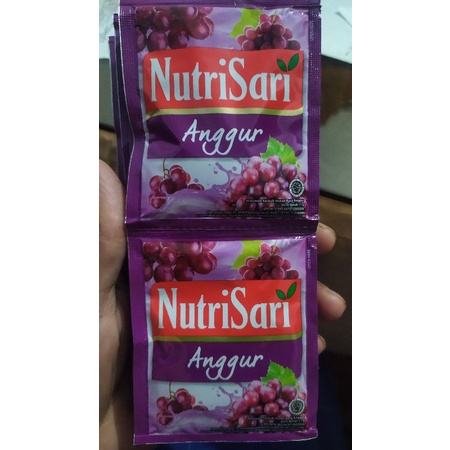 Jual Nutrisari Anggur Renteng Isi 10 Sachet | Shopee Indonesia