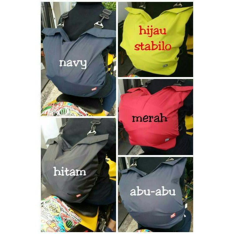 Jual EXLUSIVE tas helm / sarung helm anti air model RANSEL/GEMBLOK zeus ...