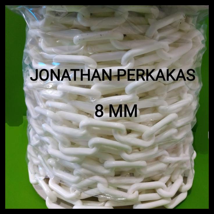 Jual Rantai Pvc 8Mm/Roll Rantai Plastik 8Mm/Roll Rantai Pembatas 8Mm ...