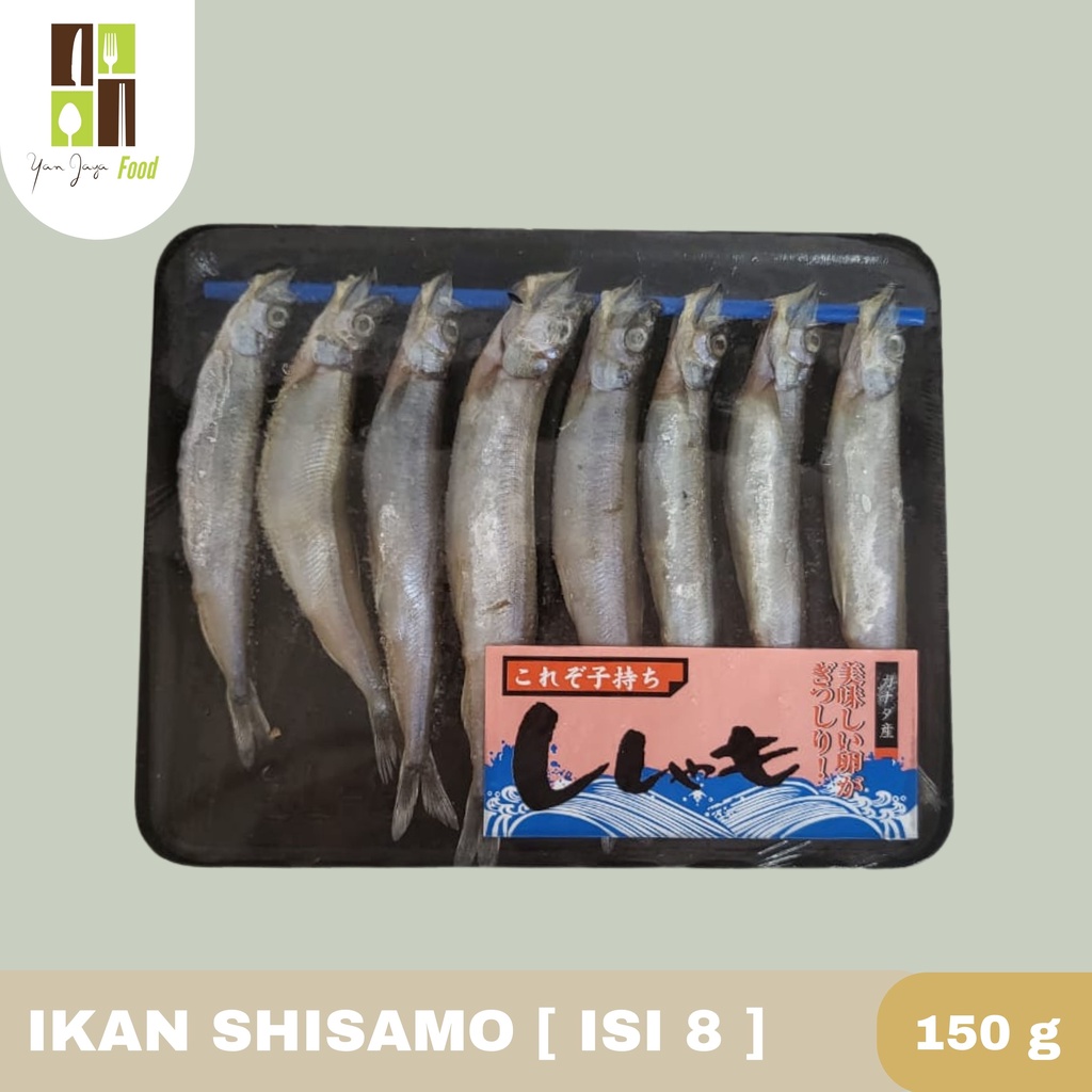 Jual Ikan Shisamo Fish Ikan Capelin Telur Ikan ISI 8 150g | Shopee ...