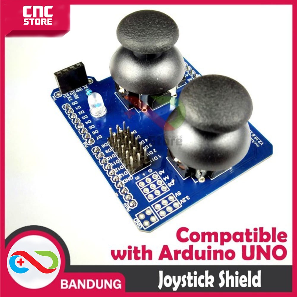 Jual JOYSTICK SHIELD TWO-WAY BUTTON MODULE JOYSTICK COMPATIBLE WITH UNO ...