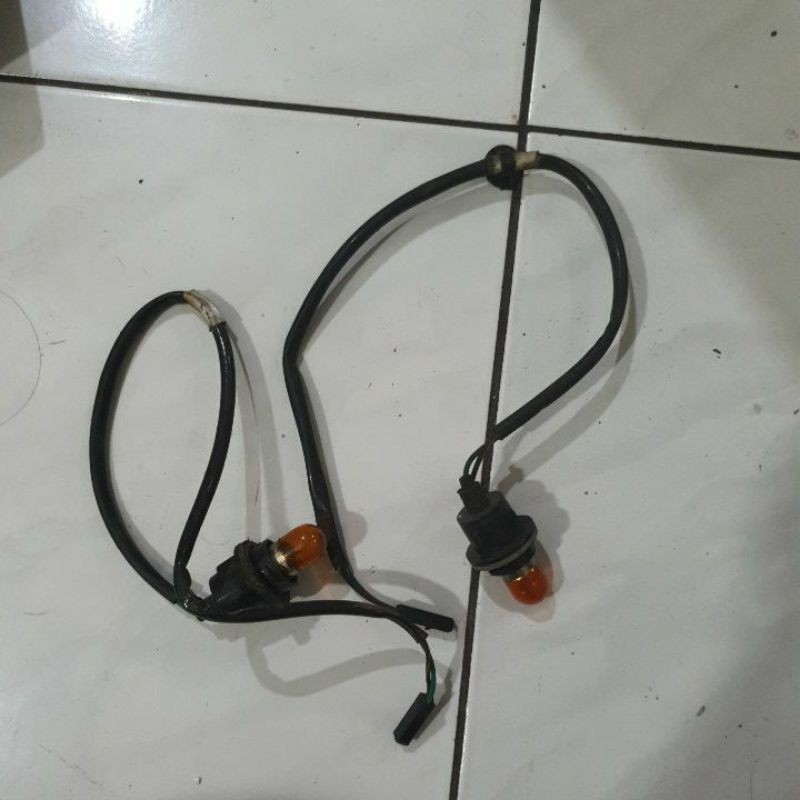 Jual kabel wire riting lampu sen sein ninja 250 fi original ori asli ...