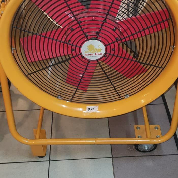 Jual (B2T)portable blower/fan 24 inch merk LION FAN (dengan roda ...