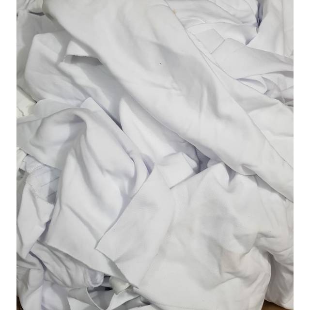 Jual KAIN BAL 1 KG / KAIN MAJUN / KAIN LAP PERCA PUTIH | Shopee Indonesia