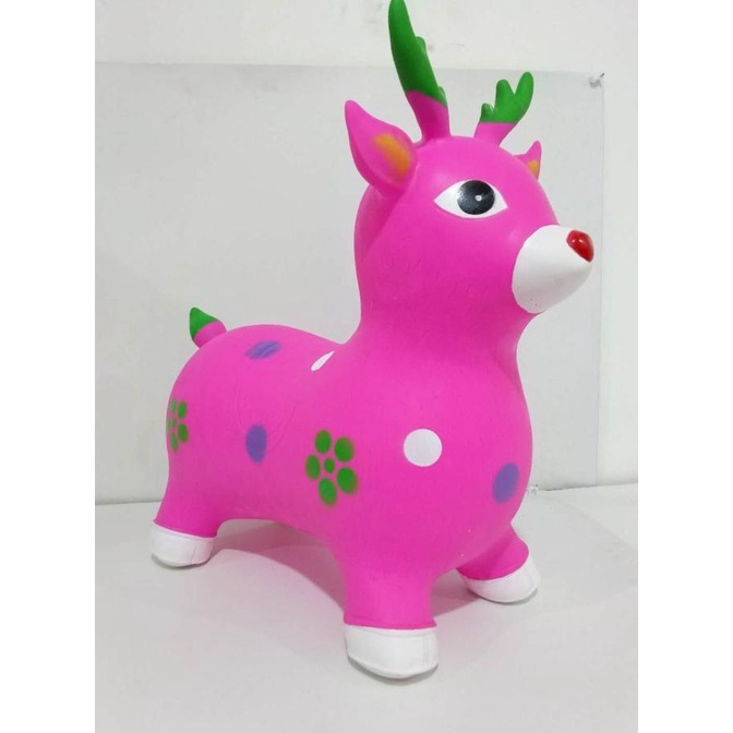 Jual Harga Murah Animal Jumping Musik Rusa / Mainan Rusa Karet Anak ...