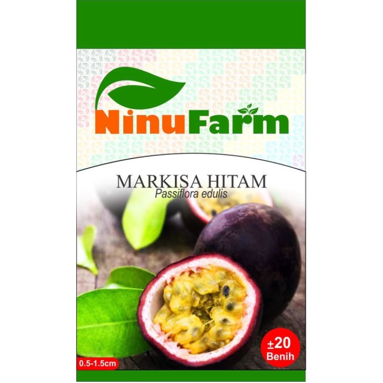 Jual Benih Bibit Buah Markisa Hitam Ninufarm (20 Butir) | Shopee Indonesia