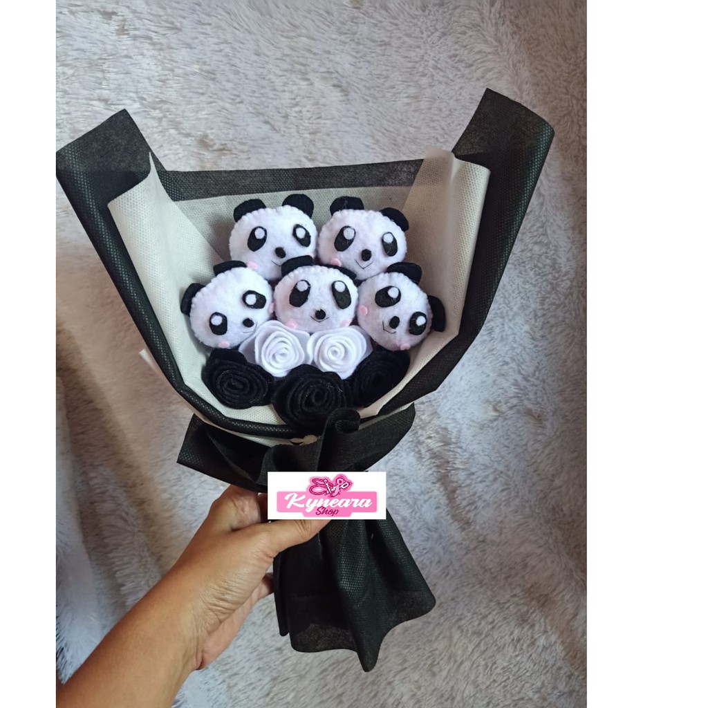 Jual buket bunga panda kado valentine / ulang tahun | Shopee Indonesia