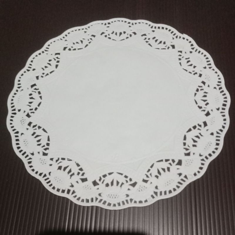 Jual alas renda/square paperdoyles 8"x8"/kertas alas 20x20cm (25pc ...