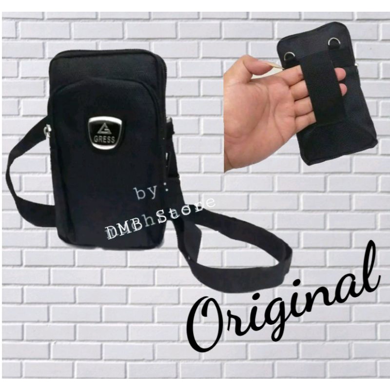 Jual Tas HP 3 Ruang Tas Keren Tas Pinggang Tas Selempang Bisa Di Pakai ...
