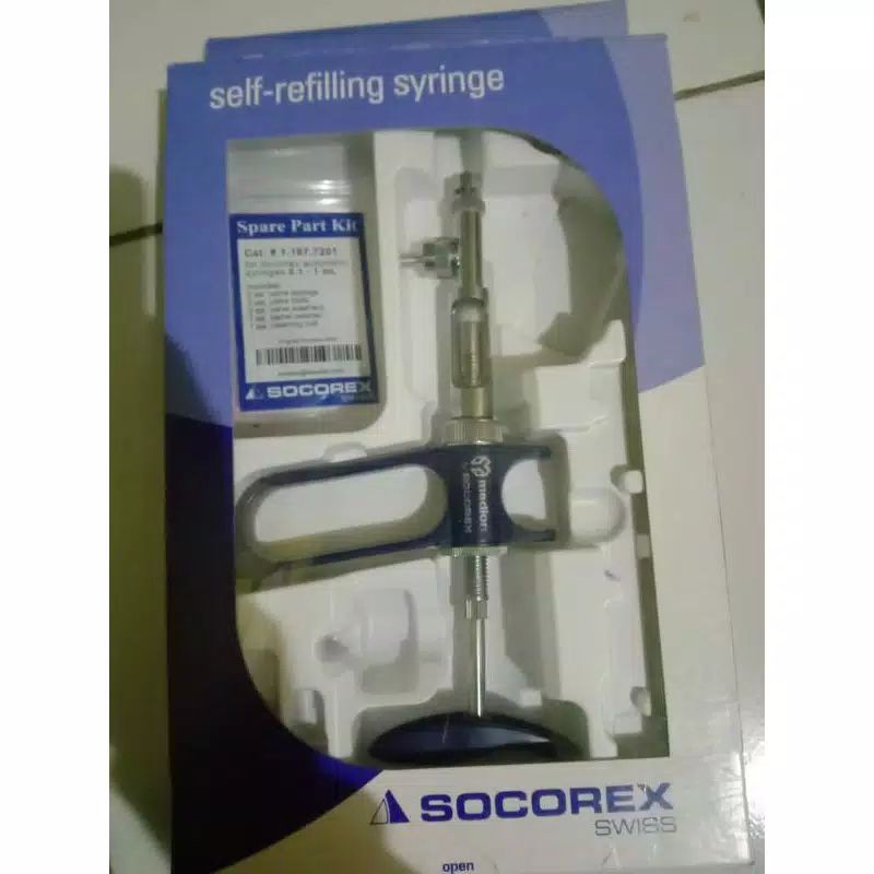 Jual Alat Suntik Socorex Swiss ORIGINAL - automatic injection | Shopee ...