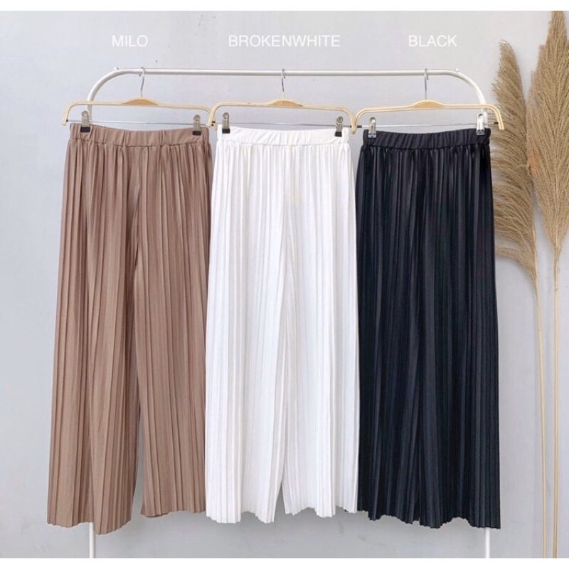 Jual KULOT PLISKET POLA LURUS KOREA PREMIUM 184 | Shopee Indonesia
