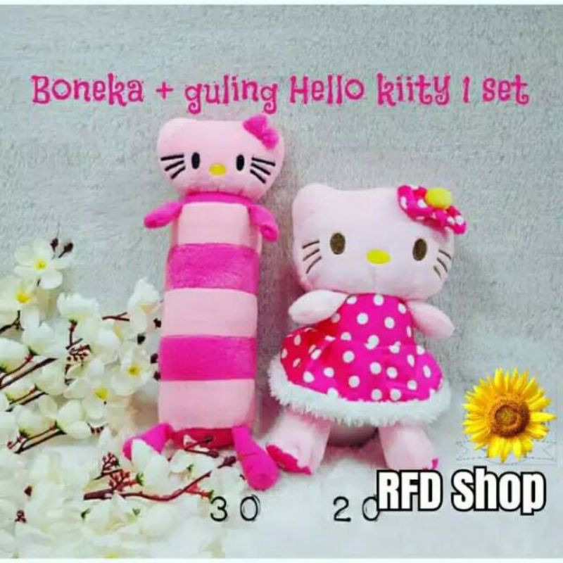 Jual 1 SET HELLOKITTY (BONEKA & GULING) | Shopee Indonesia