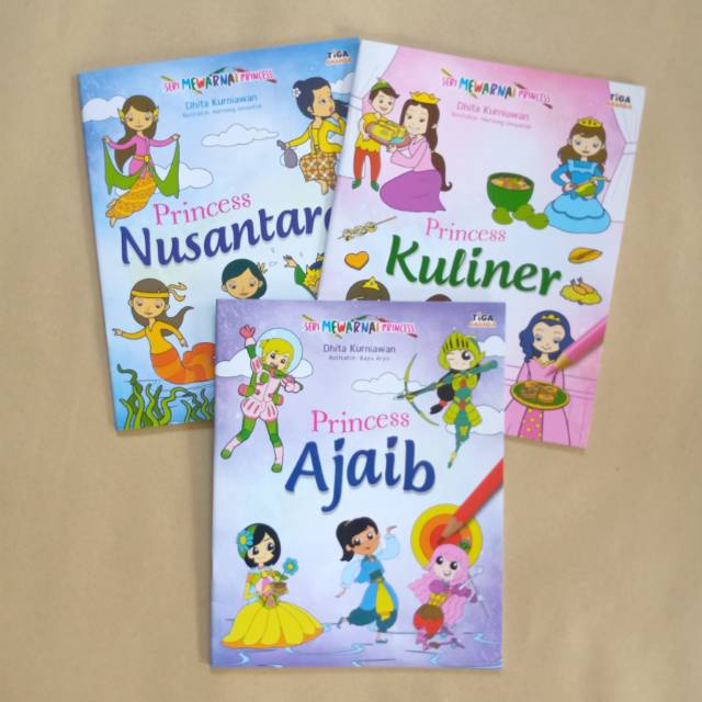Jual Seri Mewarnai Princess | Shopee Indonesia