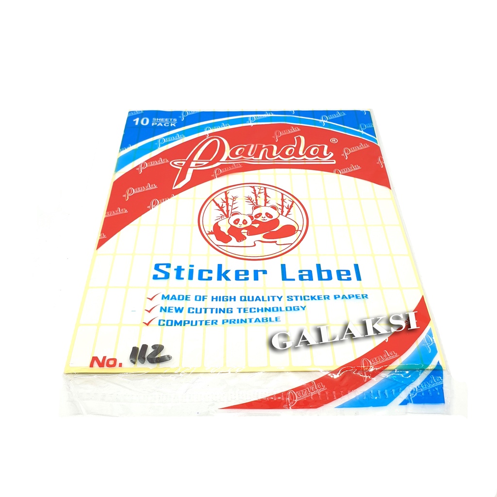 Jual LABEL STICKER / SELF ADHESIVE LABEL NO. 112 | Shopee Indonesia