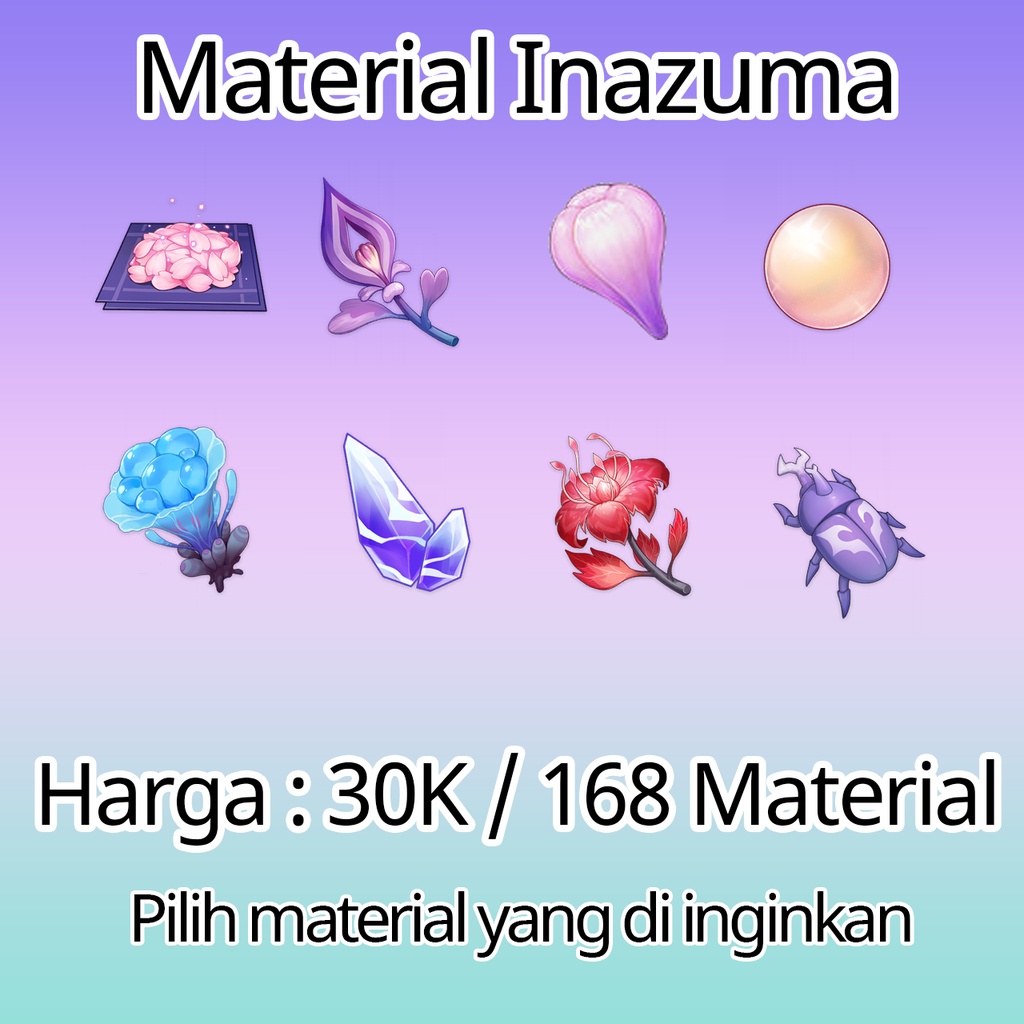 Jual Genshin Impact Mengumpulkan Material | Shopee Indonesia