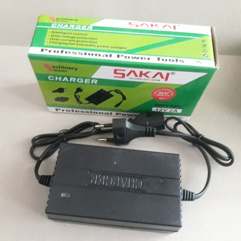 Jual ADAPTOR 12V 2A / CHARGER SPRAYER TANGKI SEMPROT ELEKTRIK 2Ah ...