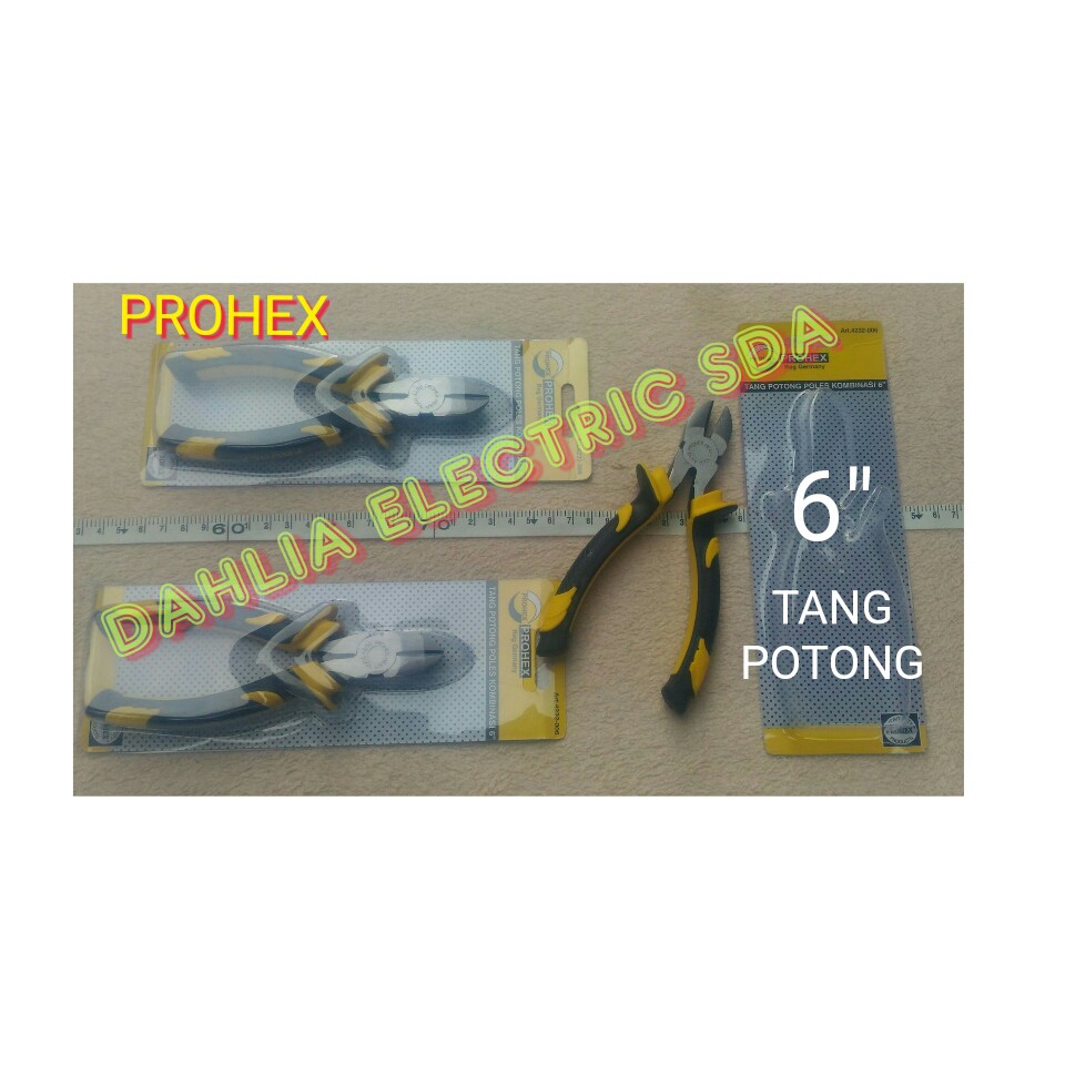 Jual TANG POTONG 6" PROHEX | Shopee Indonesia