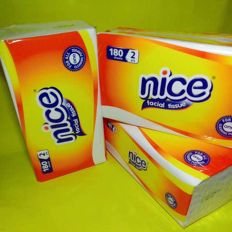 Jual Paket tisu nice isi 180 lembar 3 pack | Shopee Indonesia