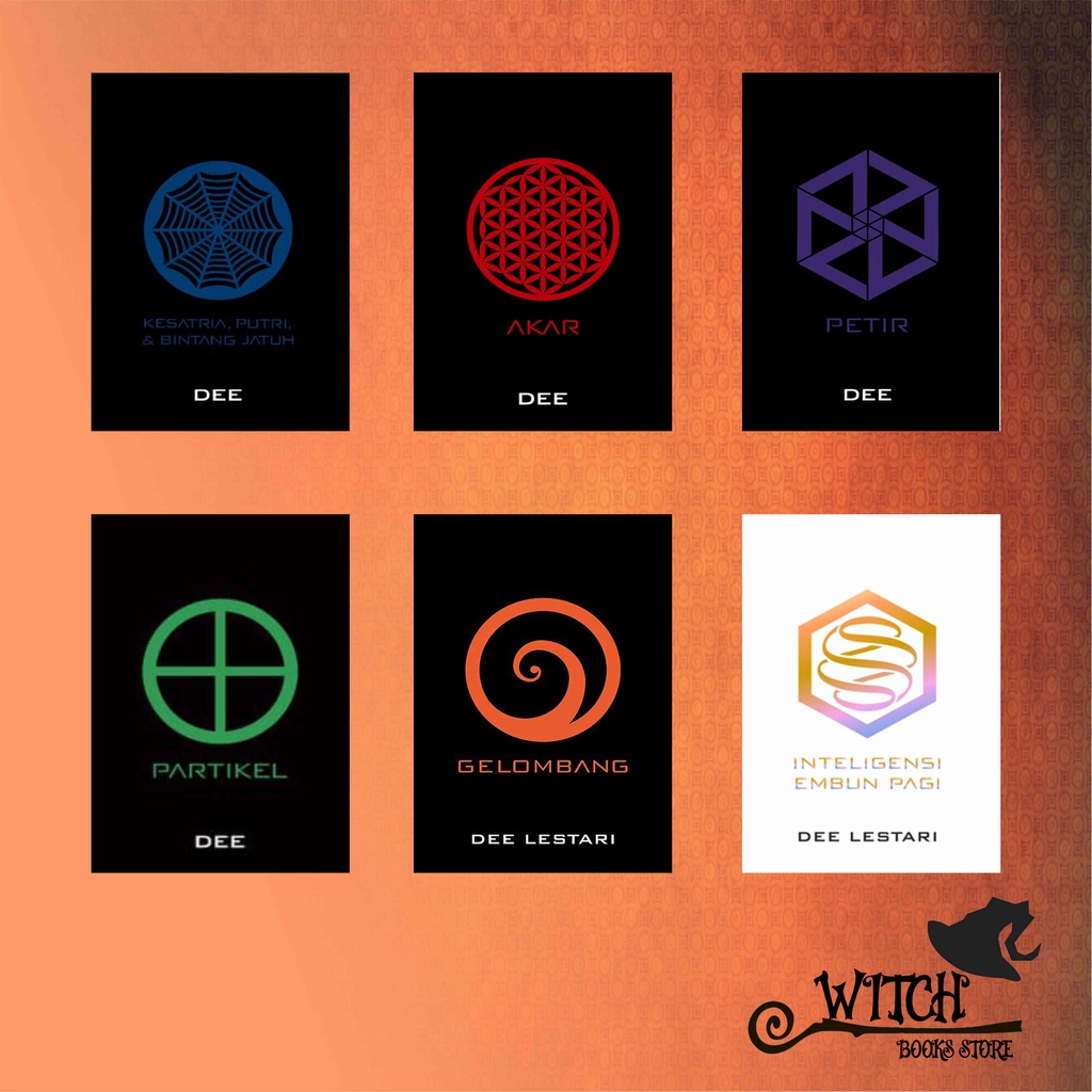 Jual Heksalogi Supernova by Dee Lestari (PAKET 6 BUKU) | Shopee Indonesia