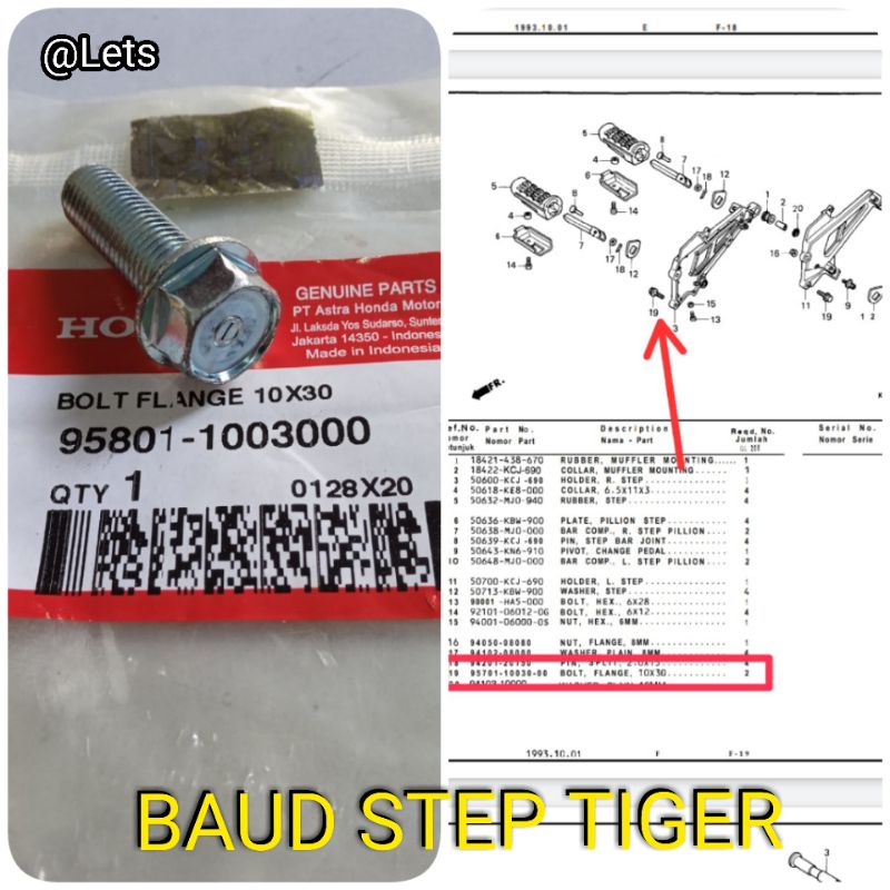 Jual BAUD DUDUKAN STEP TIGER | Shopee Indonesia