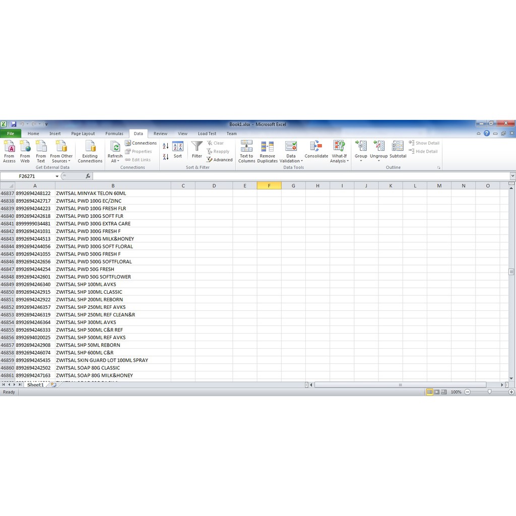 Jual List Barcode kode database produk mini market updt 13-03-2020 ...
