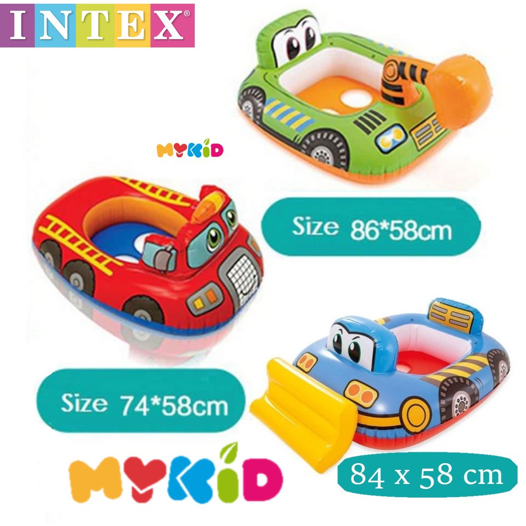 Jual Intex 59586 Pelampung duduk Mobil / Kiddie Car Float | Shopee ...