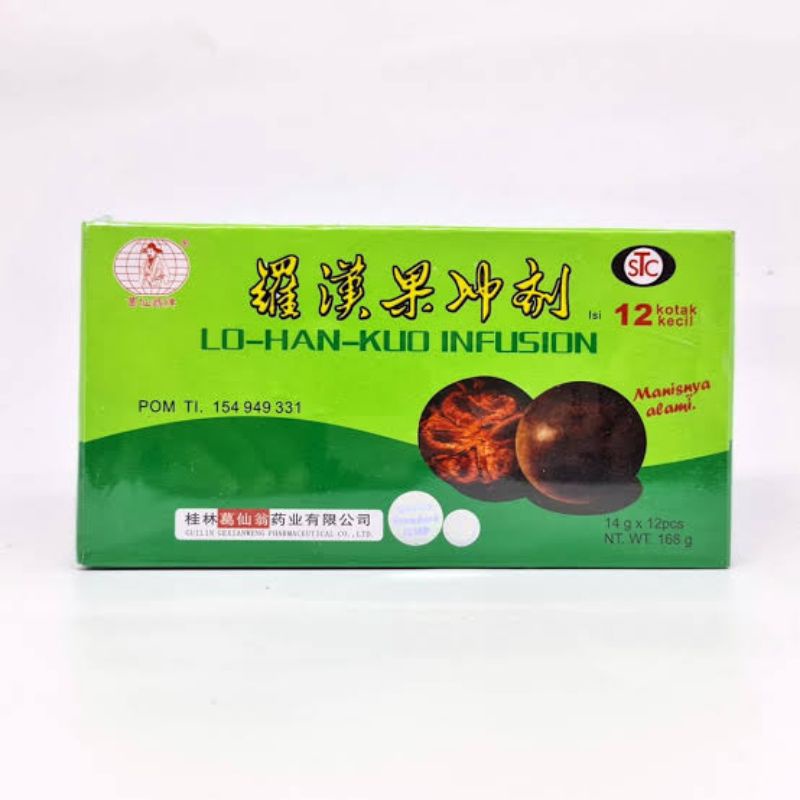 Jual LO HAN KUO INFUSION/minuman untuk panas dalam dan sakit ...