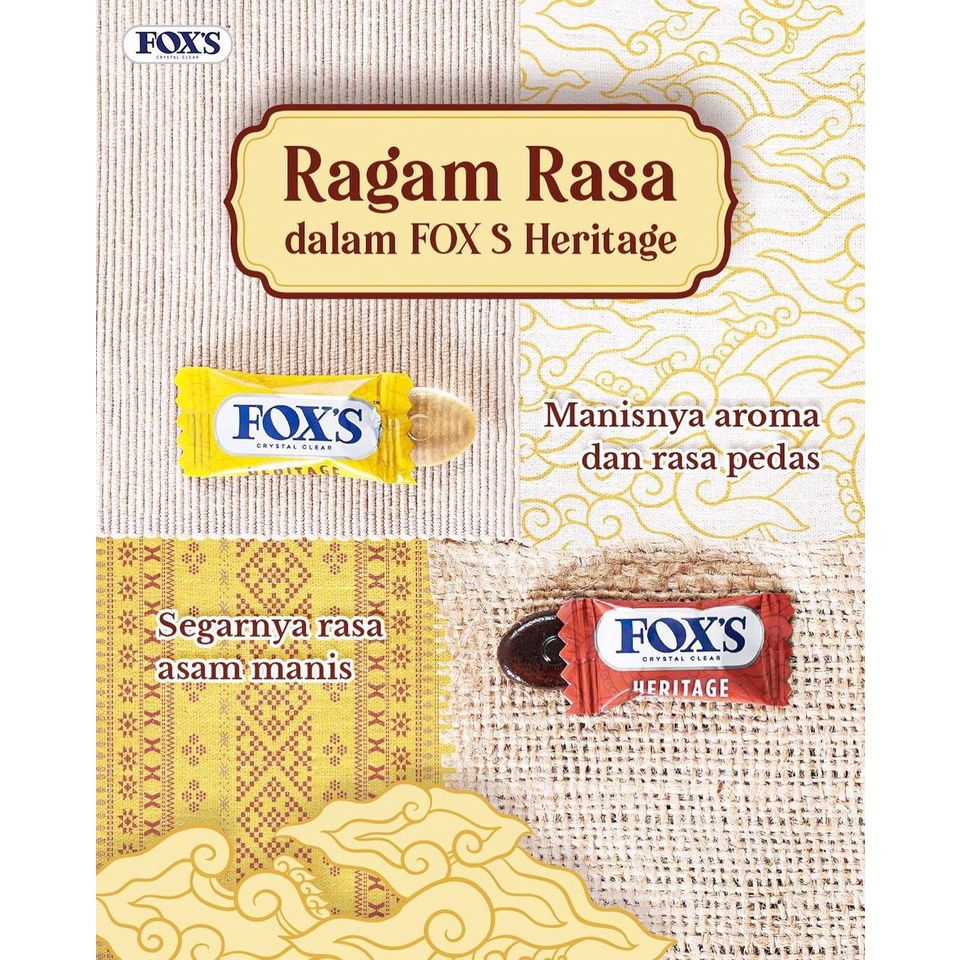 Jual Permen FOX'S Heritage rasa Tamarind dan Ginger jahe | Shopee Indonesia