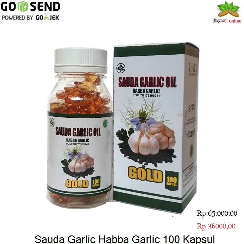 Jual Sauda Garlic Habba Garlic Oil Gold 100 Kapsul | Shopee Indonesia