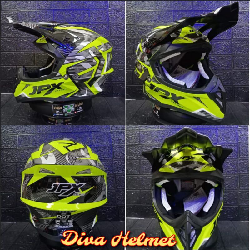 Jual HELM JPX FOX1 TYPE X39 BLACK YELLOW ORIGINAL TERMURAH | Shopee Indonesia