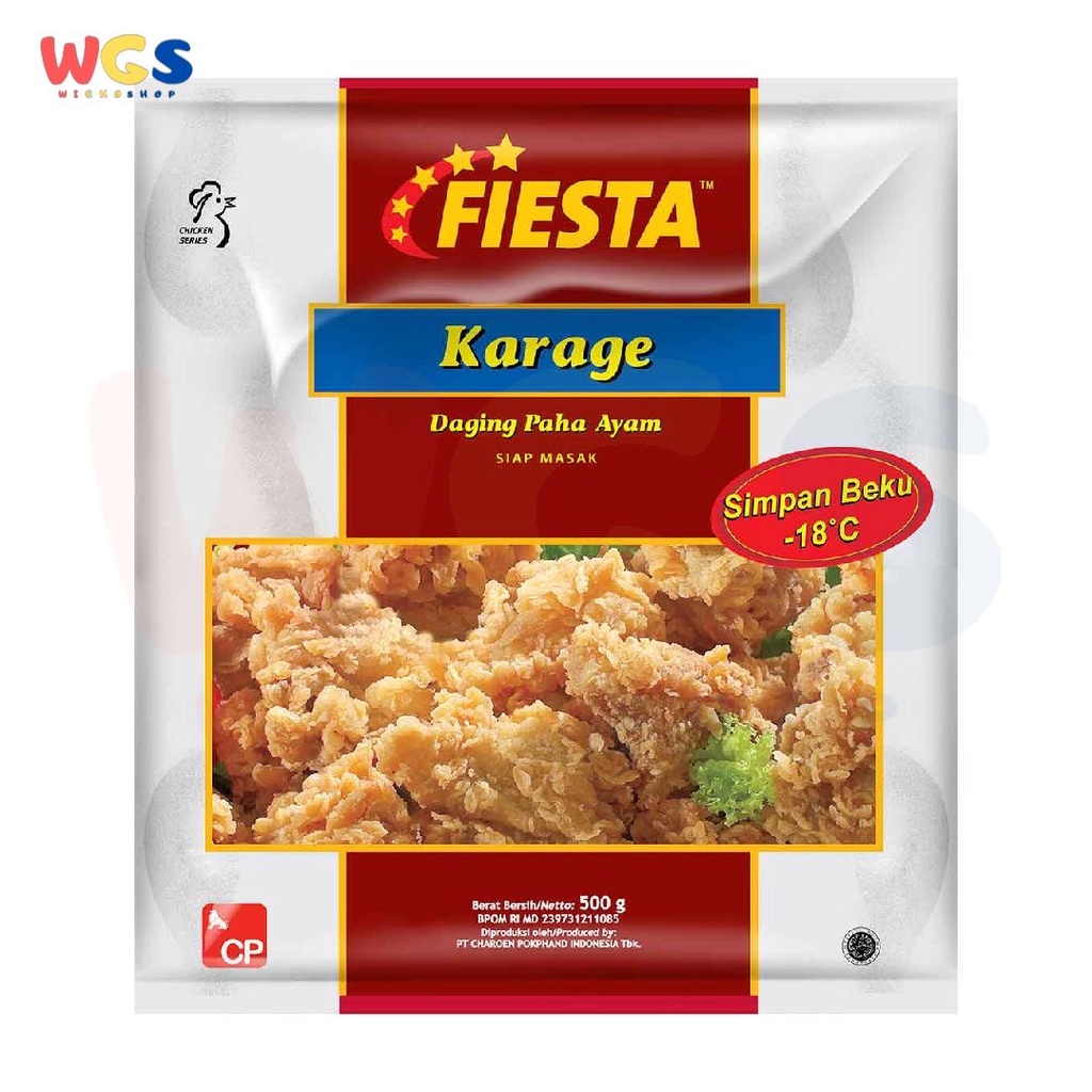 Jual Fiesta Karage Fried Chicken Made From Chicken Thigh Meat 500g ...