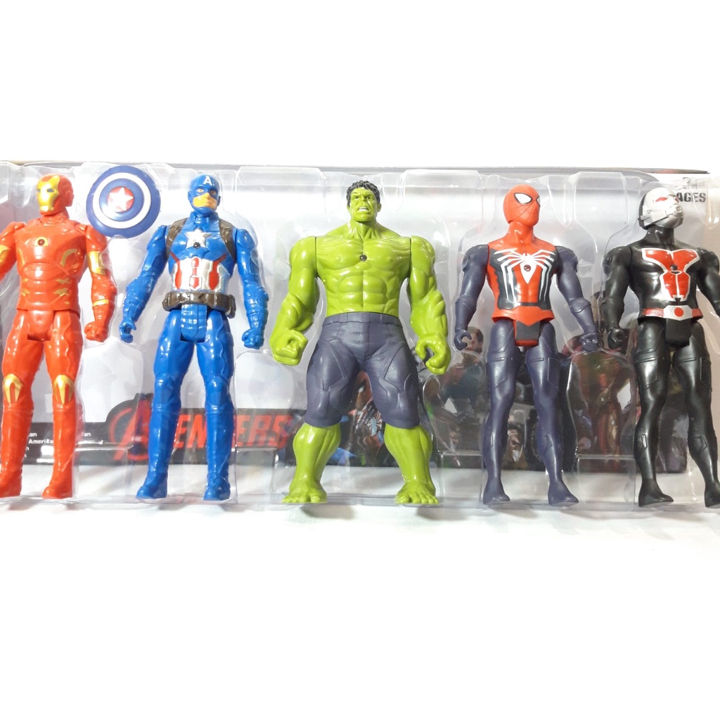 Jual Mainan Superhero Avengers Jumbo Set | Shopee Indonesia