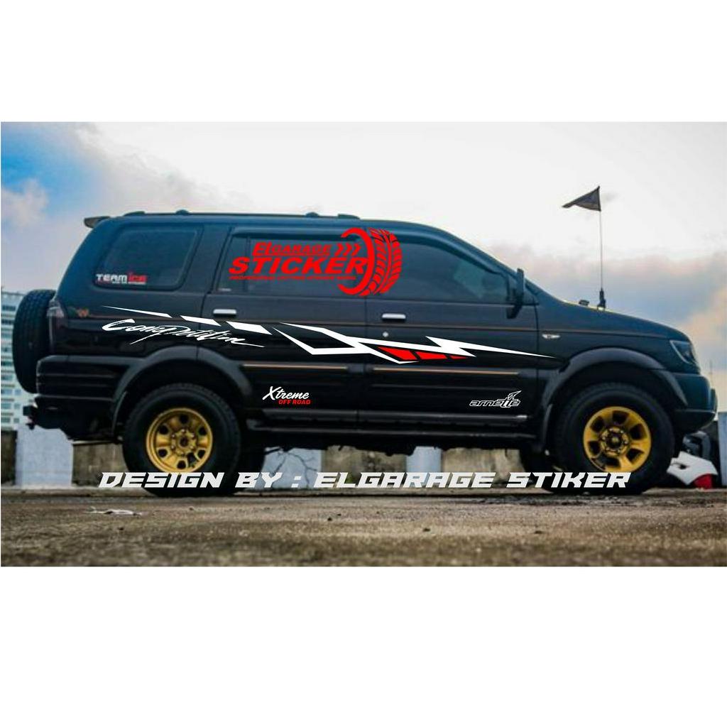 Jual Stiker mobil panther stiker cutting body panther stiker mobil ...