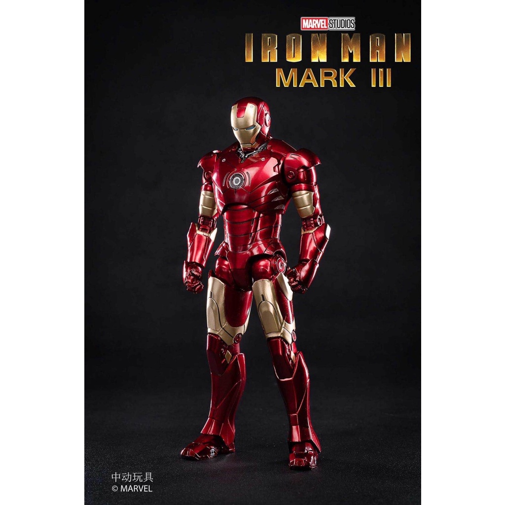 Jual MK III Iron Man LED - Light Mark III Marvel Studios Ironman ZD ...