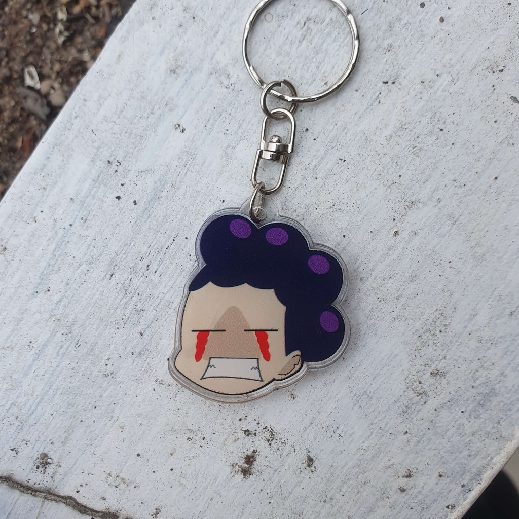 Jual Minoru mineta Keychain Acrylic | My Hero Academia merchandise ...