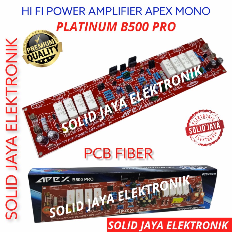 Jual KIT DRIVER POWER APEX B500 PRO MONO AMPLIFIER AMPLI SOUND SYSTEM AUDIO B-500 B500 PRO ...