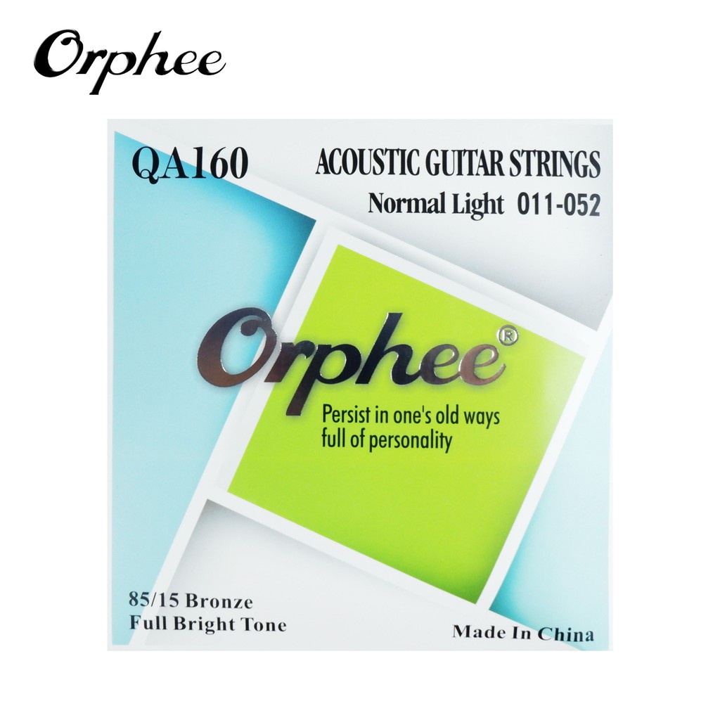 Jual Orphee QA160 Senar Gitar Akustik String 85/15 Bronze 1 Set Ukuran ...