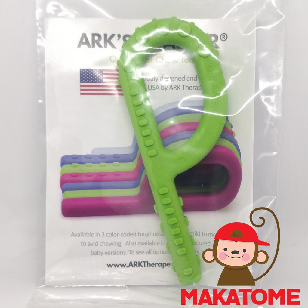 Jual ARK Textured Grabber Medium XT Lime Green hijau Oral motor Chew ...