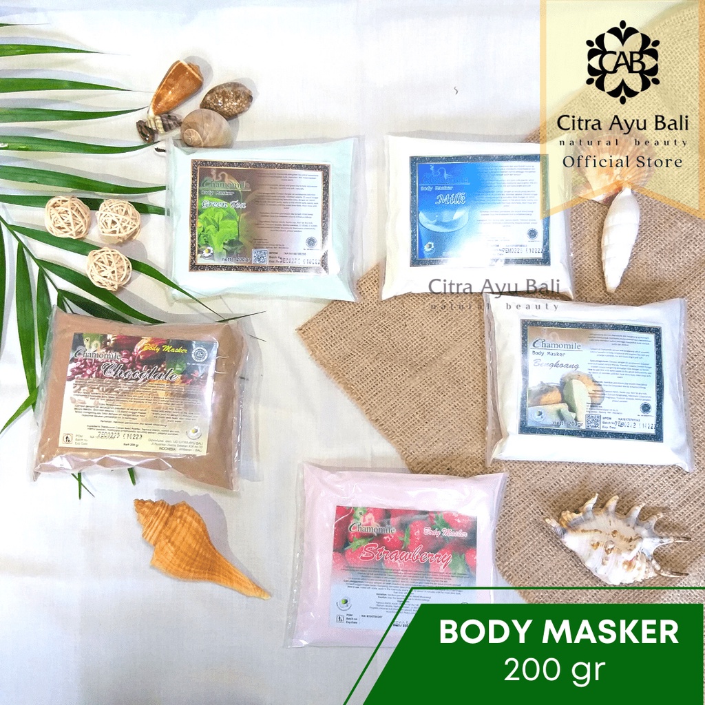 Jual Chamomile Body Masker 200gr - Citra Ayu Bali | Shopee Indonesia