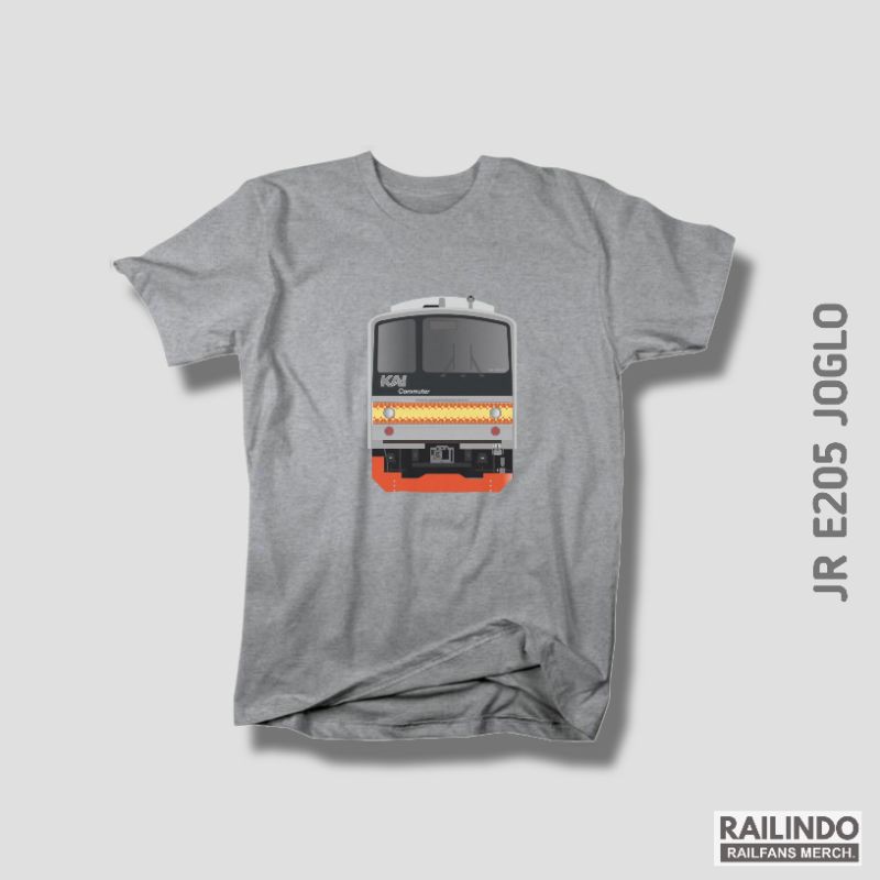 Jual Railindo - Kaos Dewasa Kereta KRl JR205 Batik Solo-Jogja | Shopee ...
