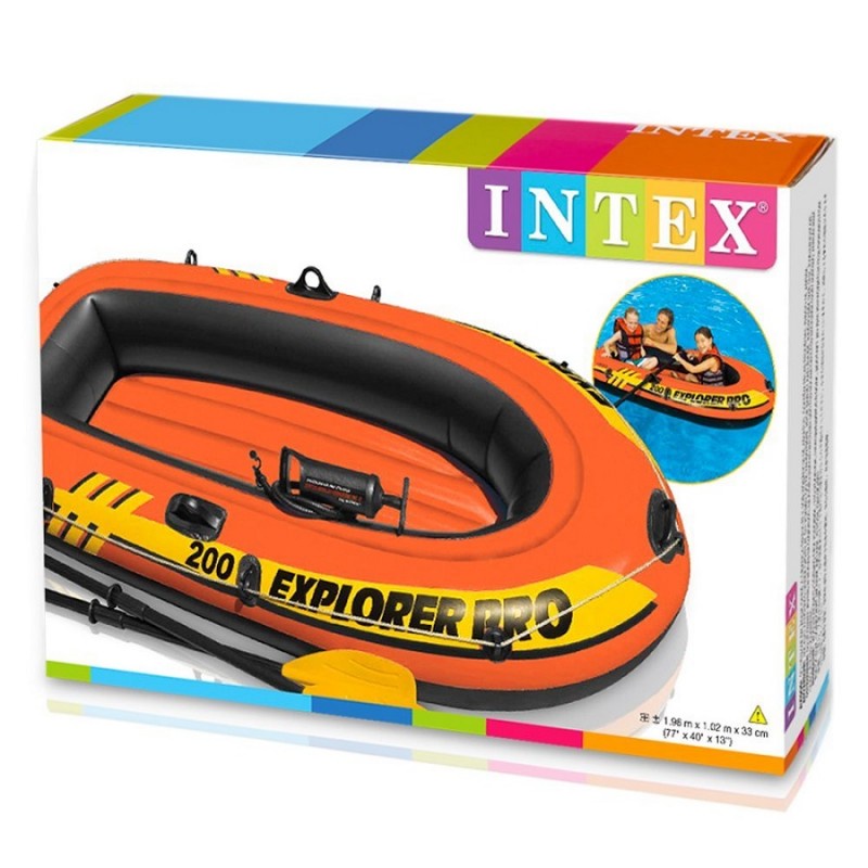 Jual Intex Perahu Angin Set Ex200 Pro Perahu Karet Perahu Mancing ...