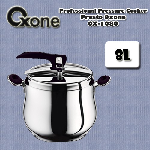 Jual Oxone Professional Pressure Cooker 8 Lt OX-1080 / Presto | Shopee Indonesia